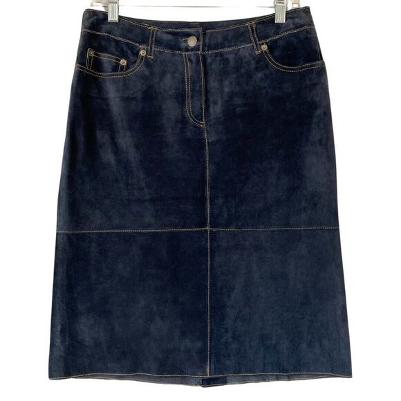 Isaac Mizrahi | Skirts | Isaac Mizrahi For Target Suede Skirt Size 6 ...